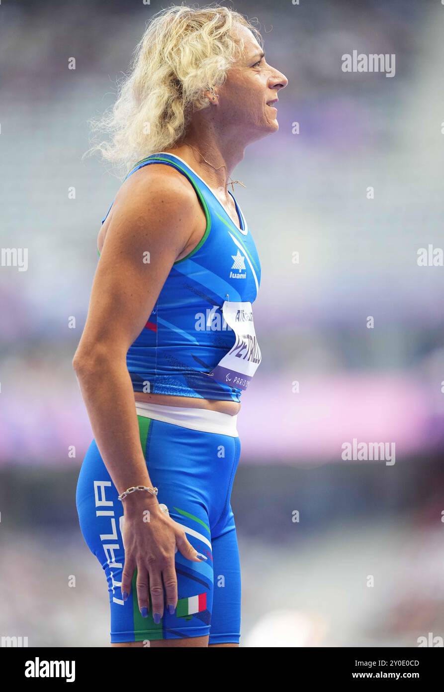 Stade de France, Paris, France. 02nd Sep, 2024. Valentina Petrillo of ...