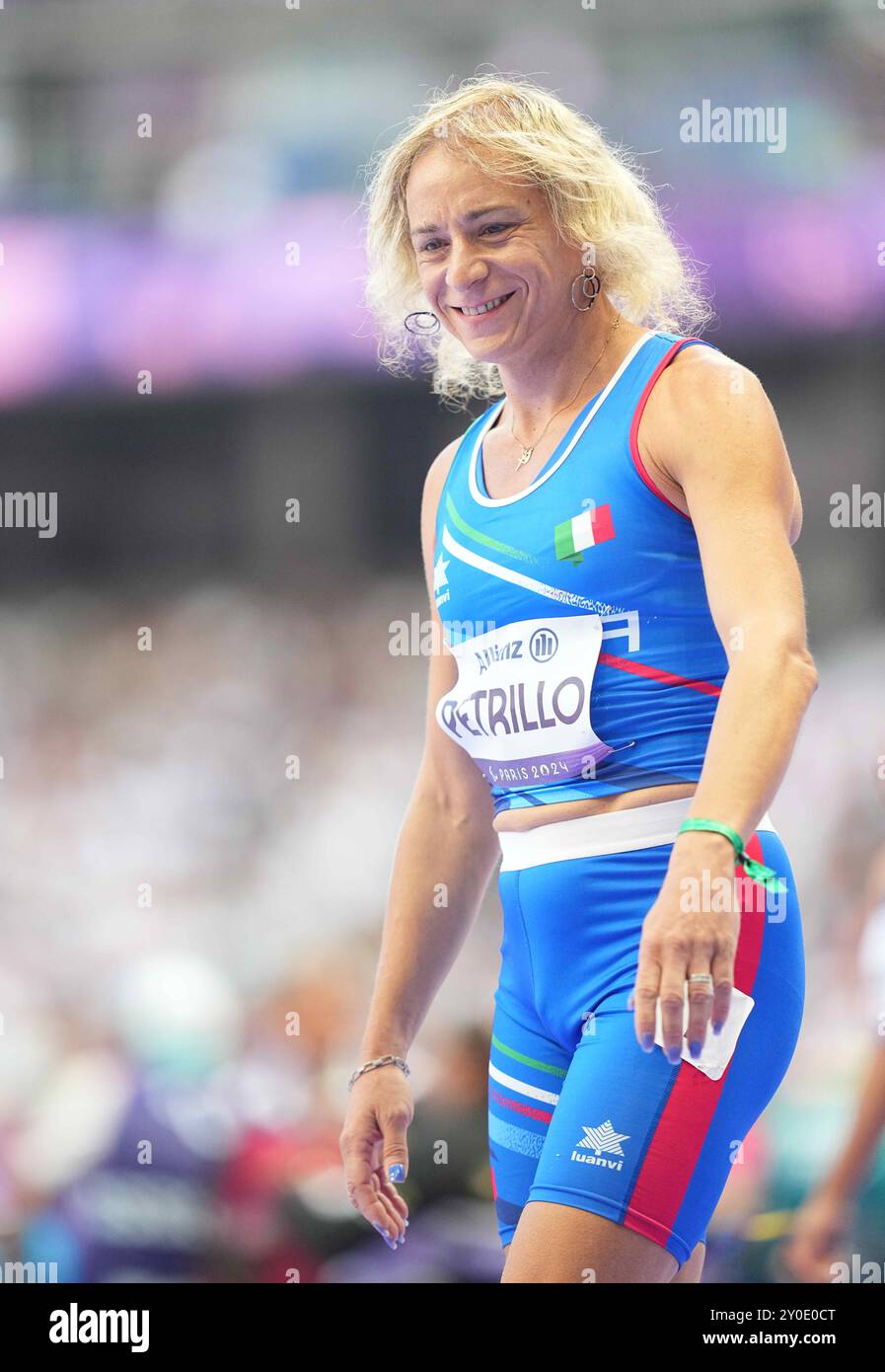 Stade de France, Paris, France. 02nd Sep, 2024. Valentina Petrillo of ...