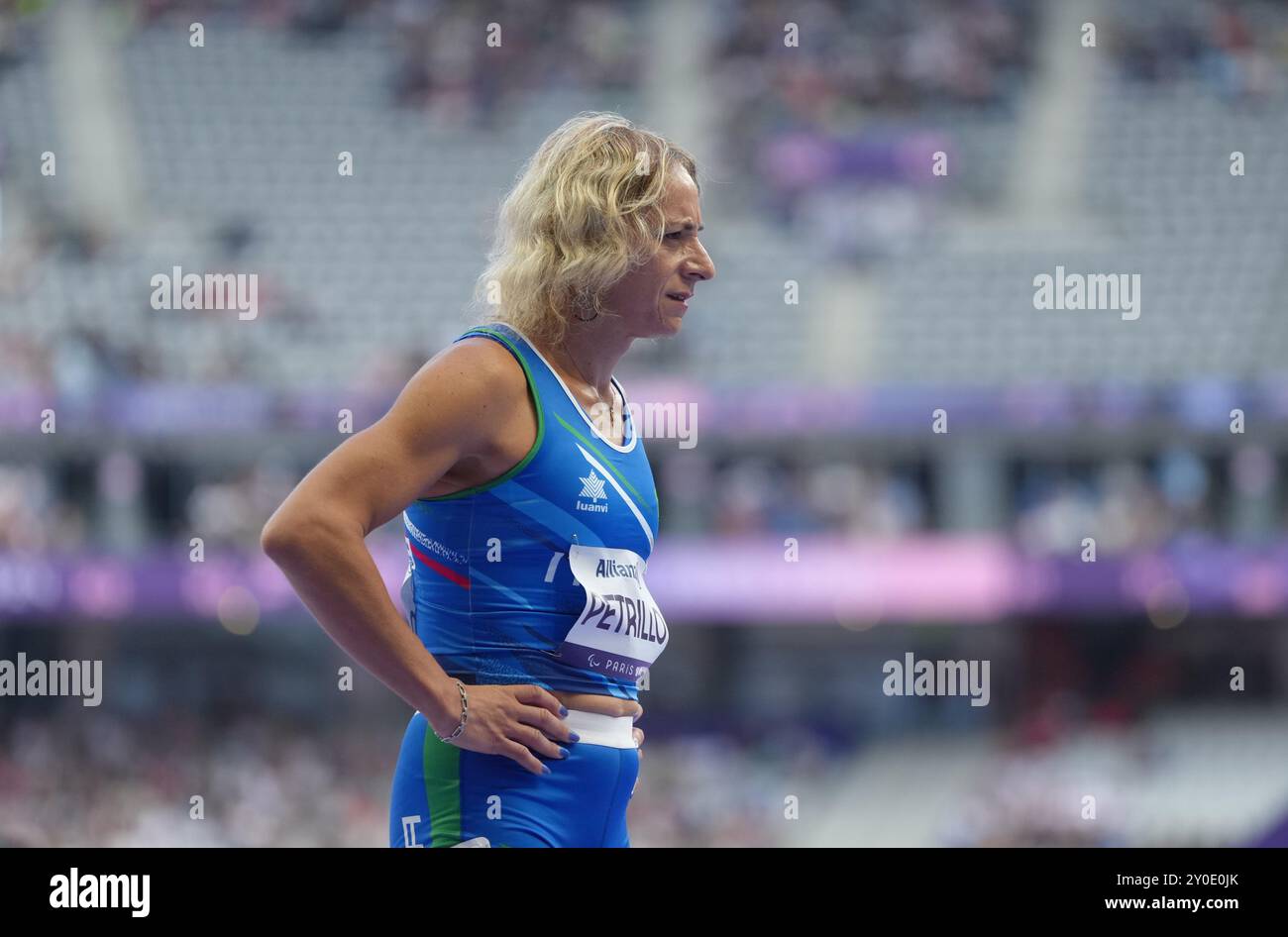 Stade de France, Paris, France. 02nd Sep, 2024. Valentina Petrillo of ...