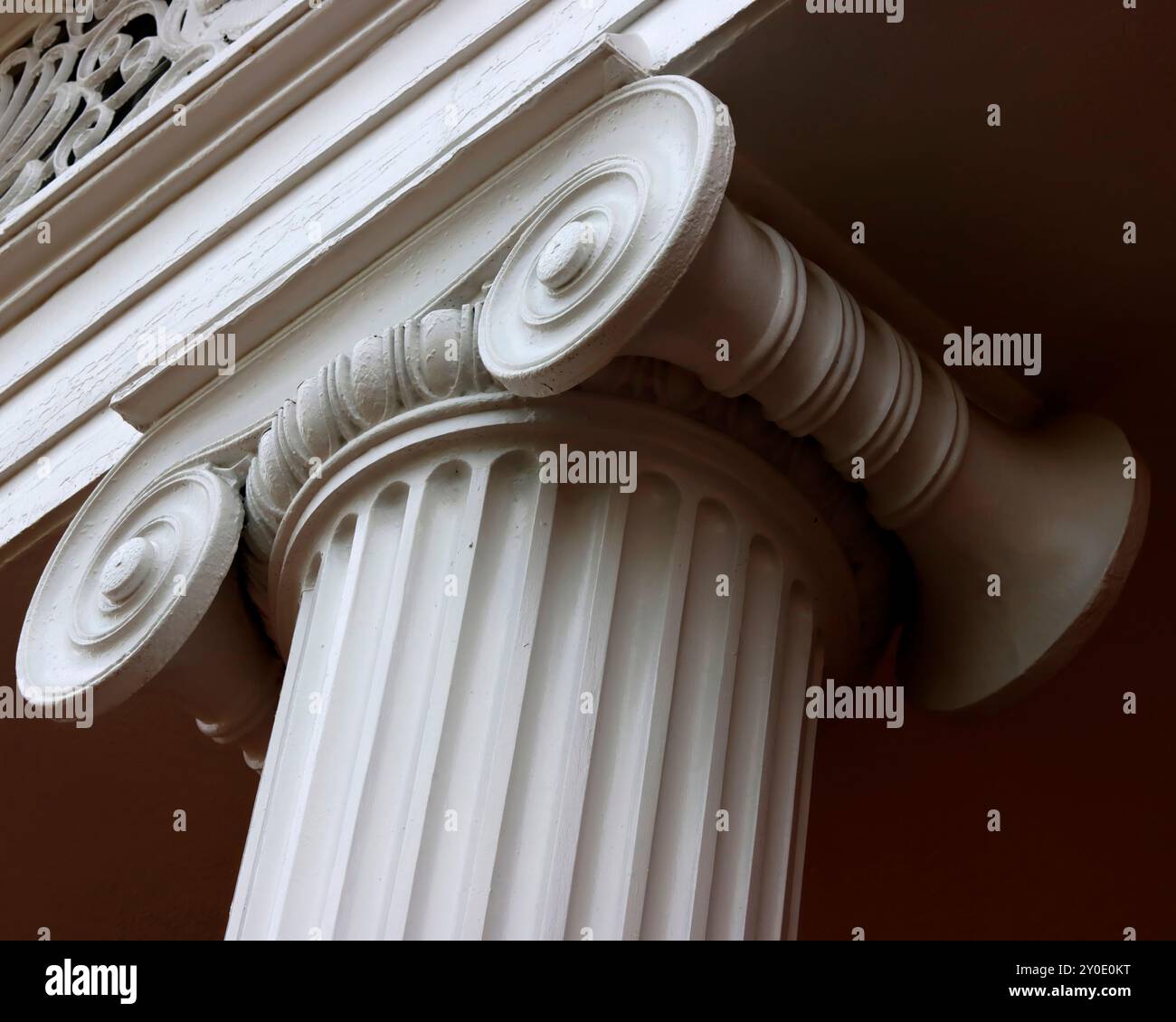 Elegant Architectural Column in Frederick Stock Photo - Alamy