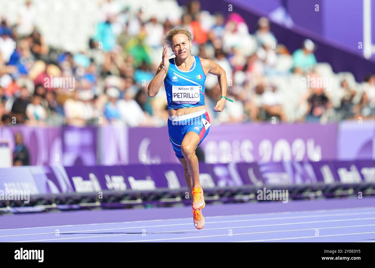 Stade de France, Paris, France. 02nd Sep, 2024. Valentina Petrillo of ...
