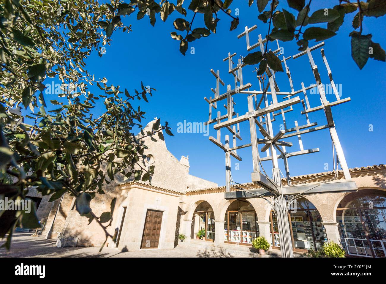 Creu de les Creus, Jaume Falconer and the blacksmith Toni Sastre, idea ...