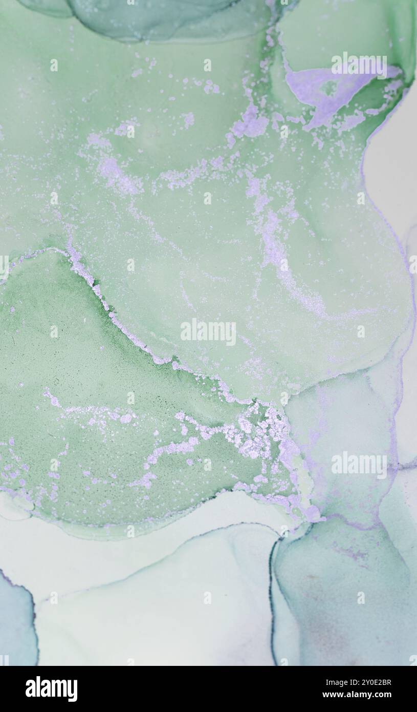 Soft green watercolor texture blending light hues and gentle curves for ...