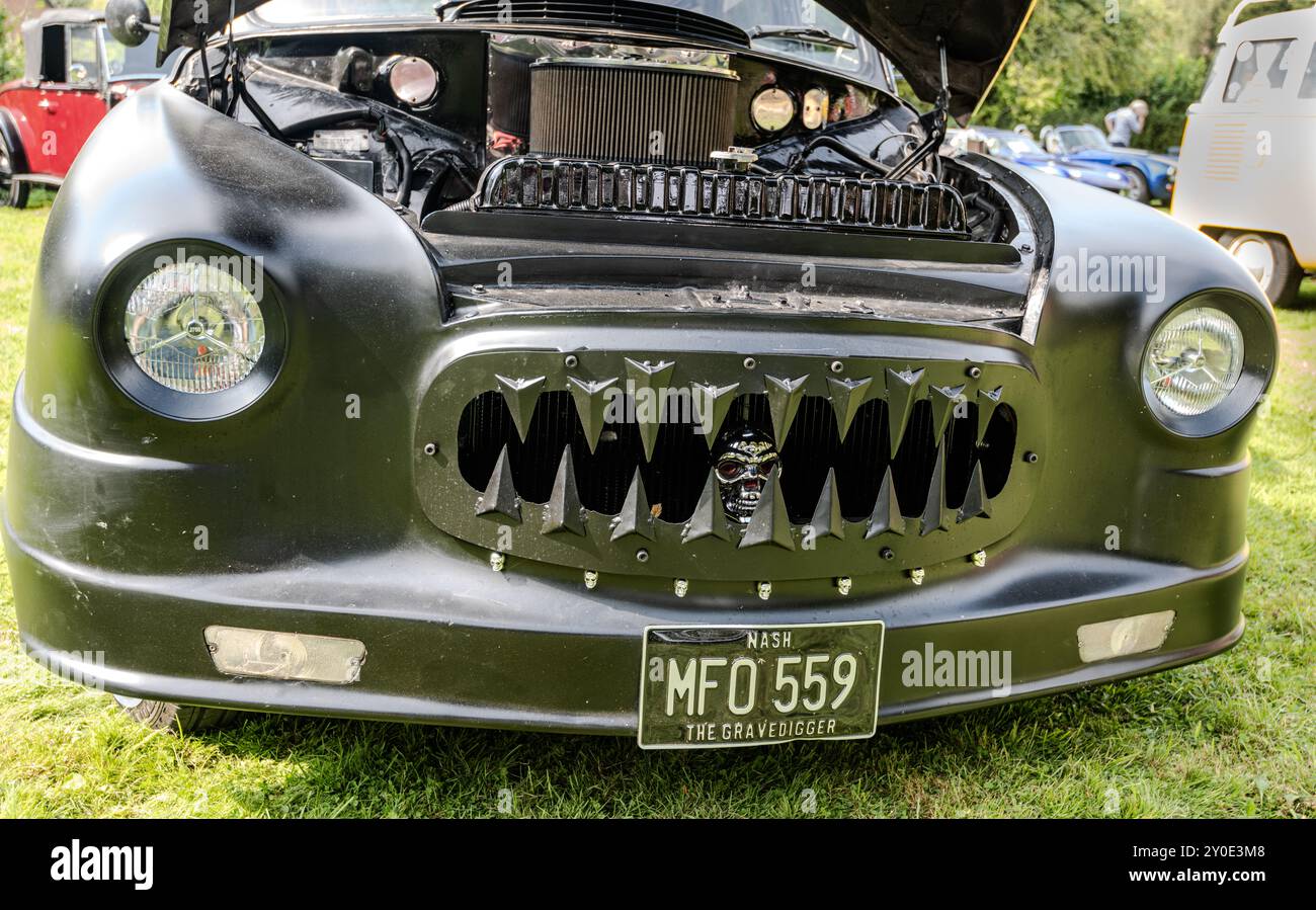 Nasty car. Austin Nash Metropolitan 1958, Hinton Arms classic car show ...