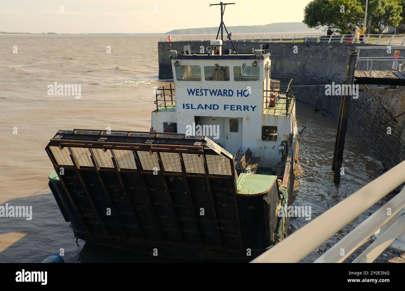 Westward ho island ferry hi-res stock photography and images - Alamy