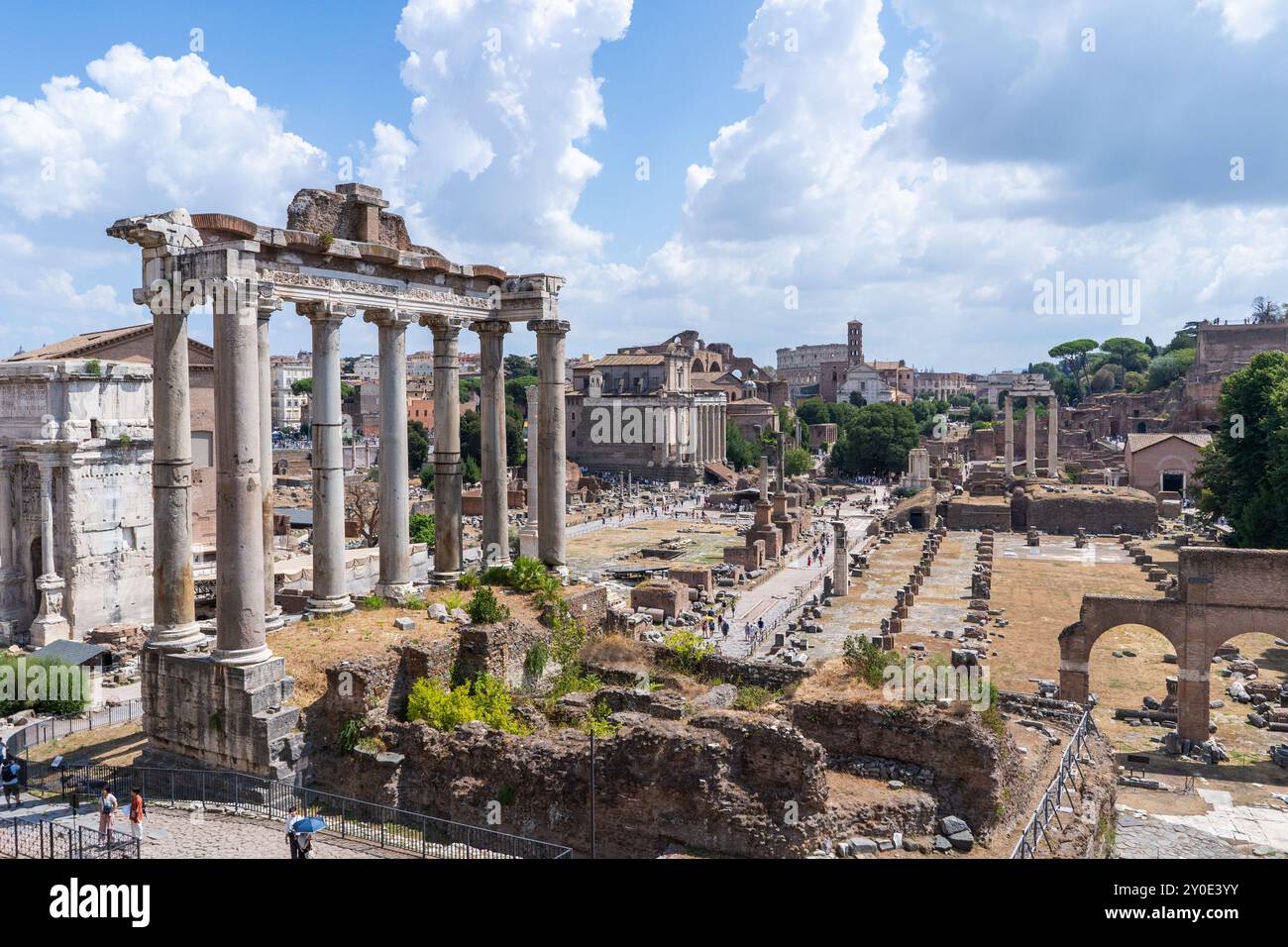 The Temple of Saturn , was an ancient Roman temple to the god Saturn ...