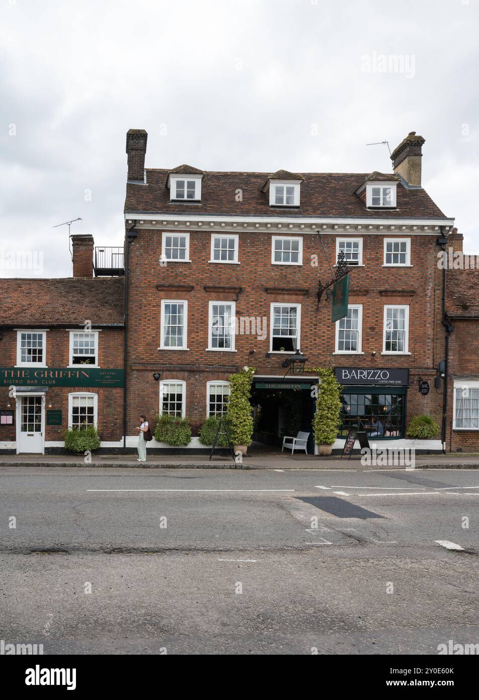 The Griffin restaurant occupies a late 17th century coaching inn ...