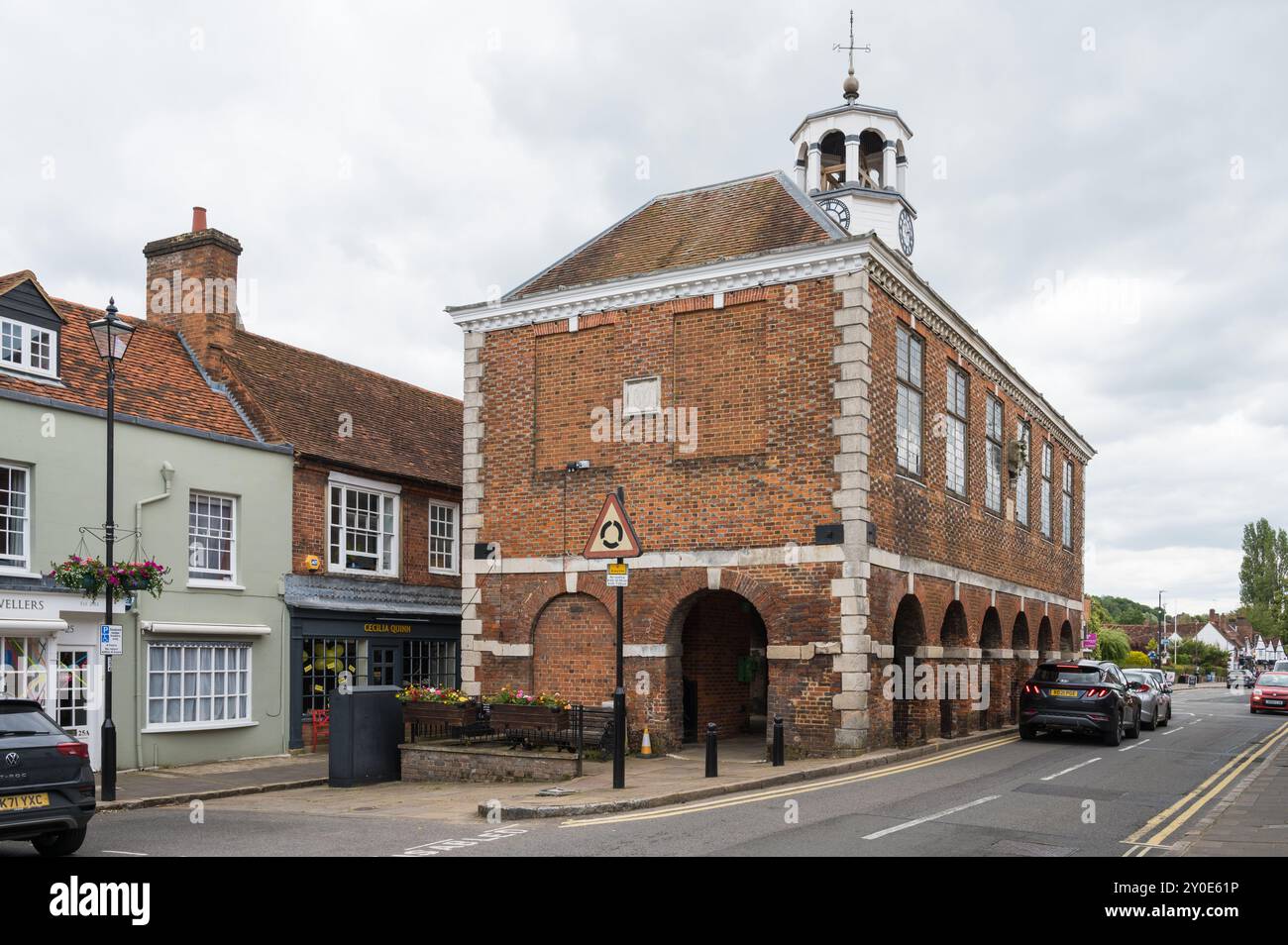 Exterior of Old Amersham Market Hall Grade II listed building built ...