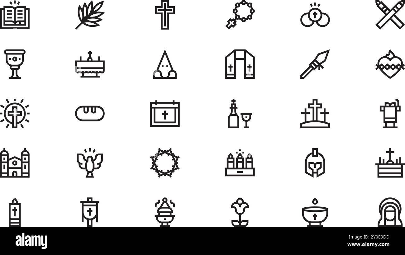 Cathedral of the most sacred heart of mary Stock Vector Images - Alamy