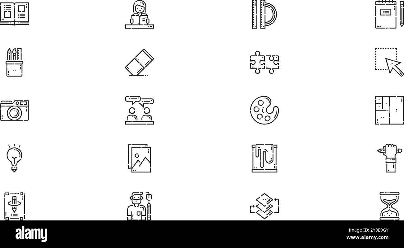 Graphic designer icons High-Quality Vector Icons Collection with ...