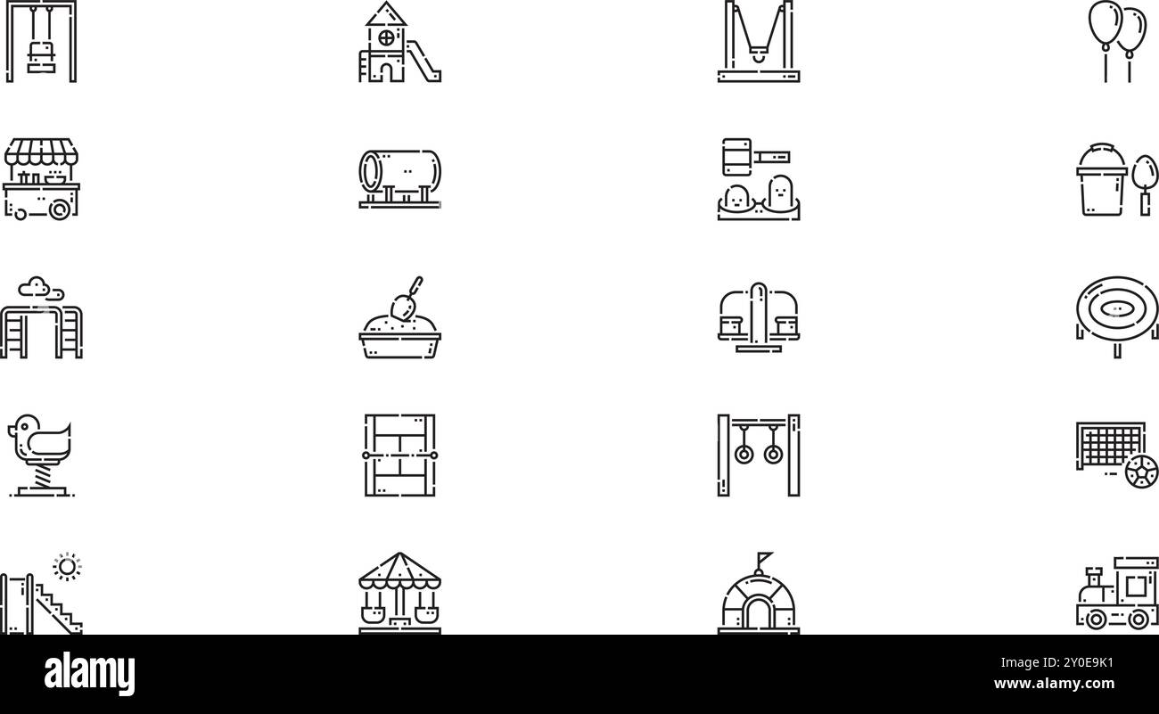 Playground icons High-Quality Vector Icons Collection with Editable ...