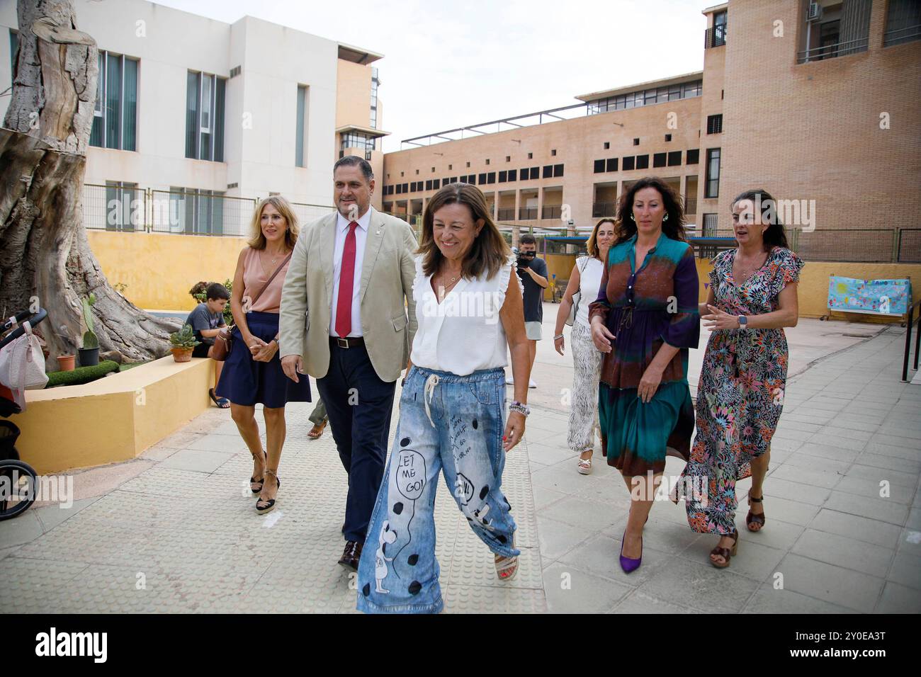 The Regional Minister for Educational Development and Vocational Training, María del Carmen ...