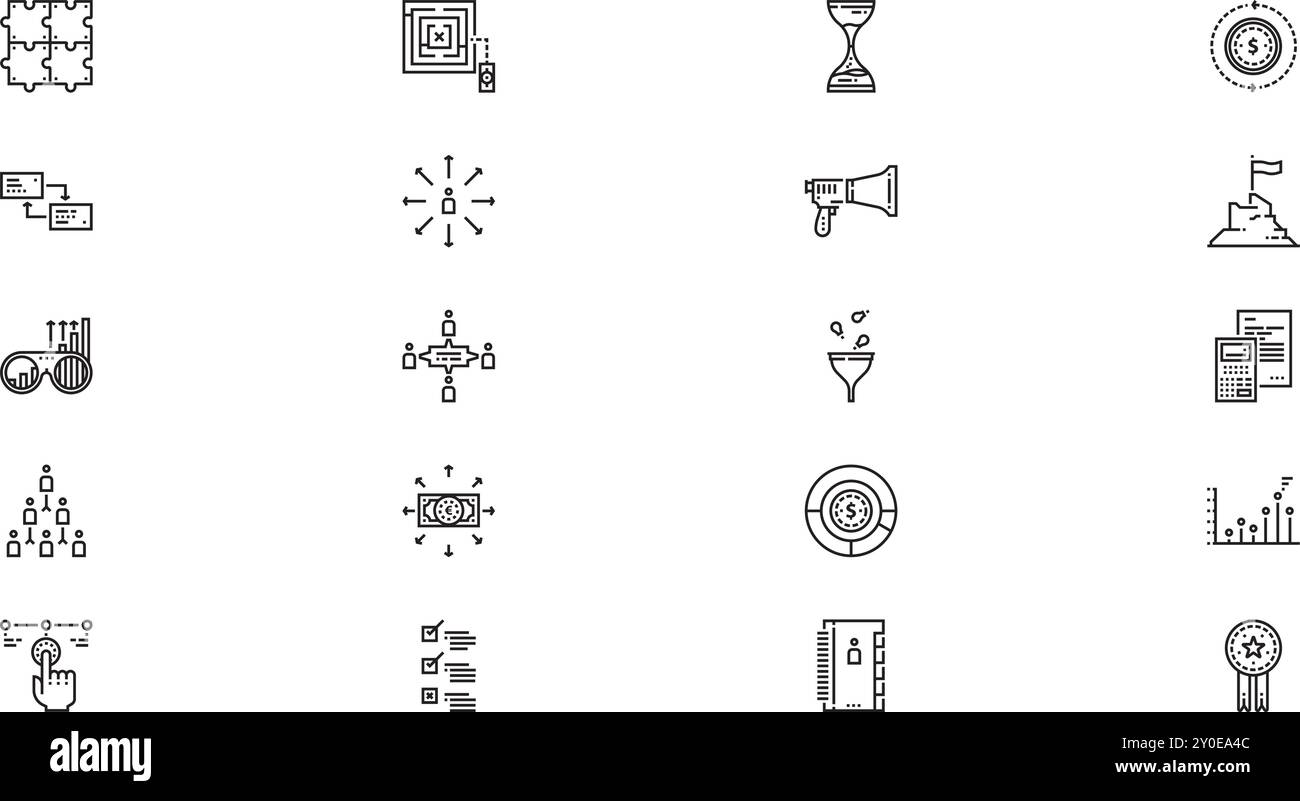 Strategy icons High-Quality Vector Icons Collection with Editable ...