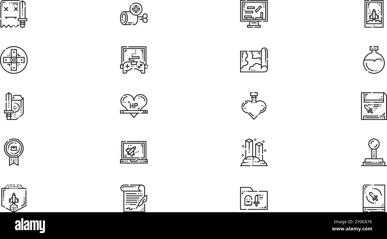 Gaming icons High-Quality Vector Icons Collection with Editable Stroke ...