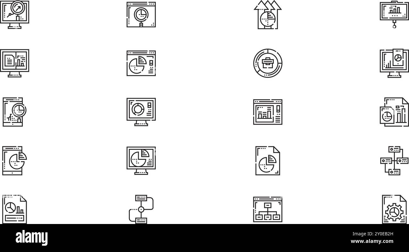 Analytics icons High-Quality Vector Icons Collection with Editable ...