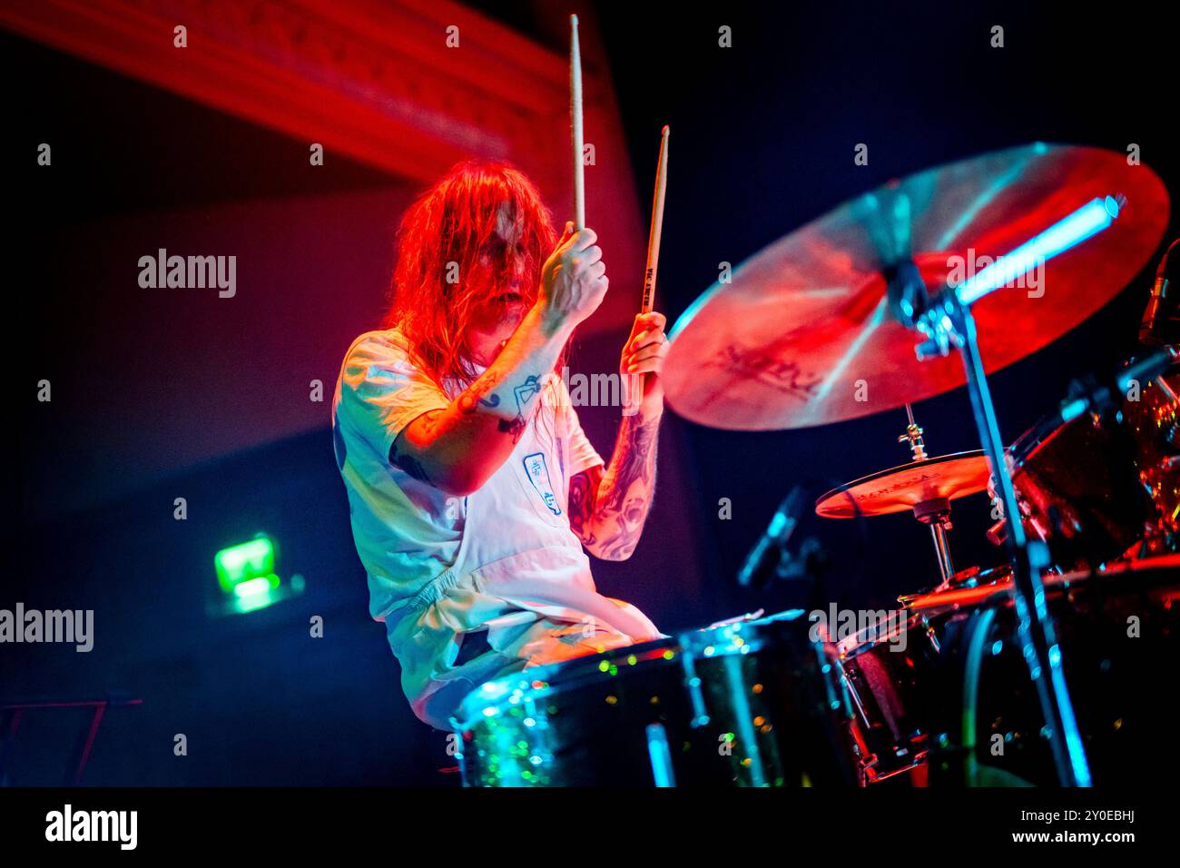Edinburgh, Scotland. Sun 1 September 2024. Gruff Rhys performing at The ...