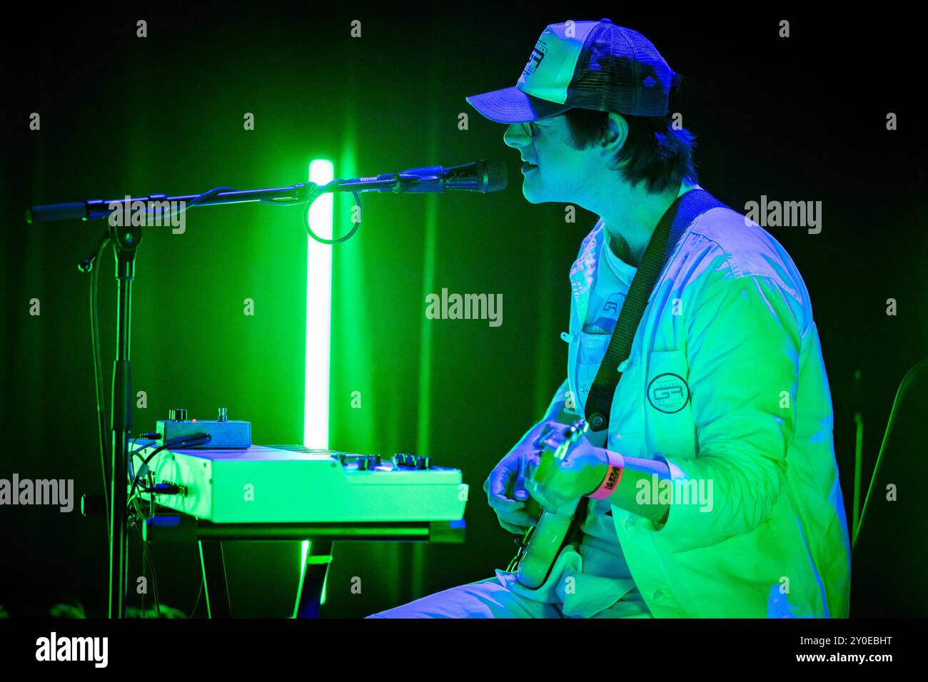 Edinburgh, Scotland. Sun 1 September 2024. Gruff Rhys performing at The ...