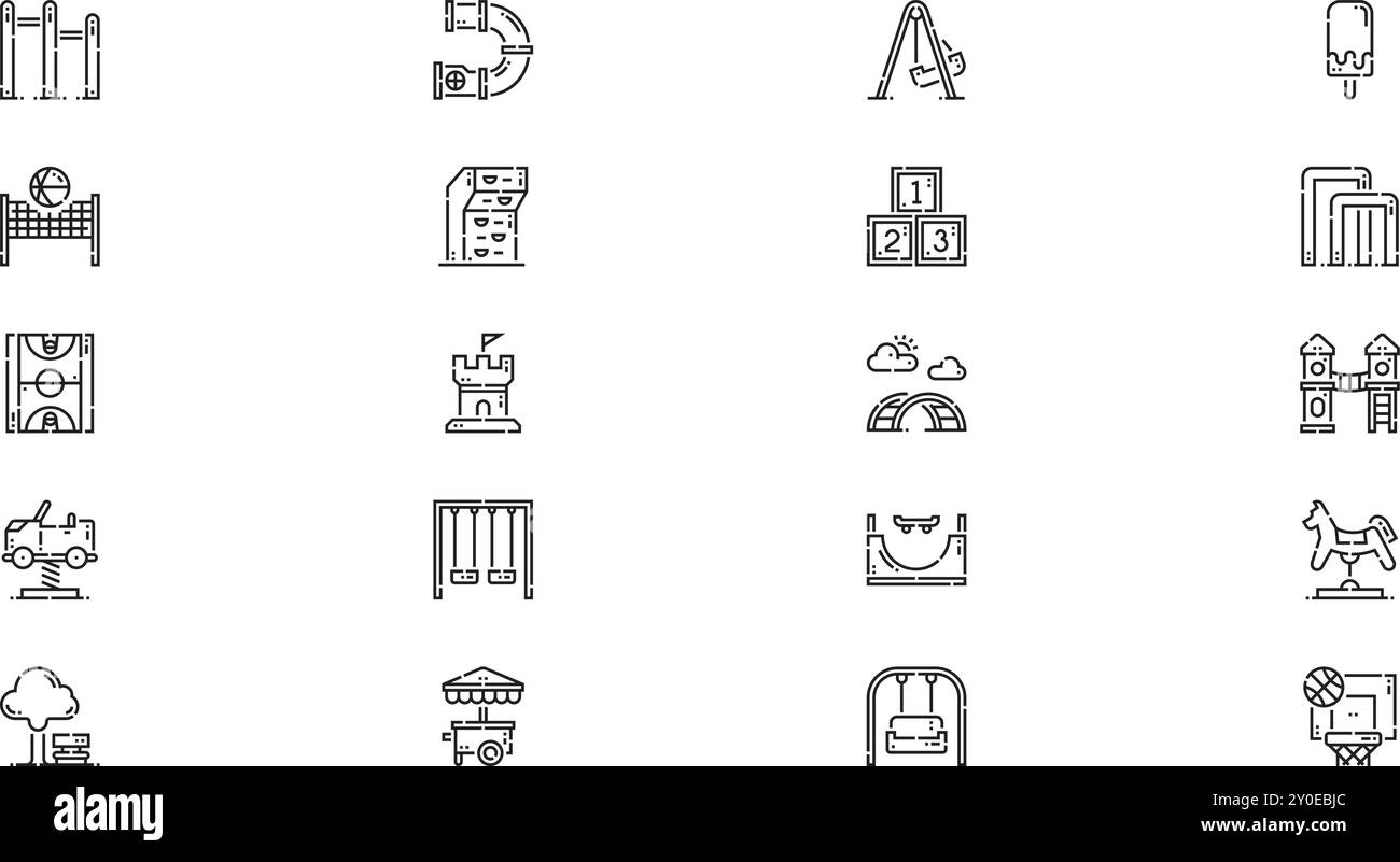 Playground icons High-Quality Vector Icons Collection with Editable ...
