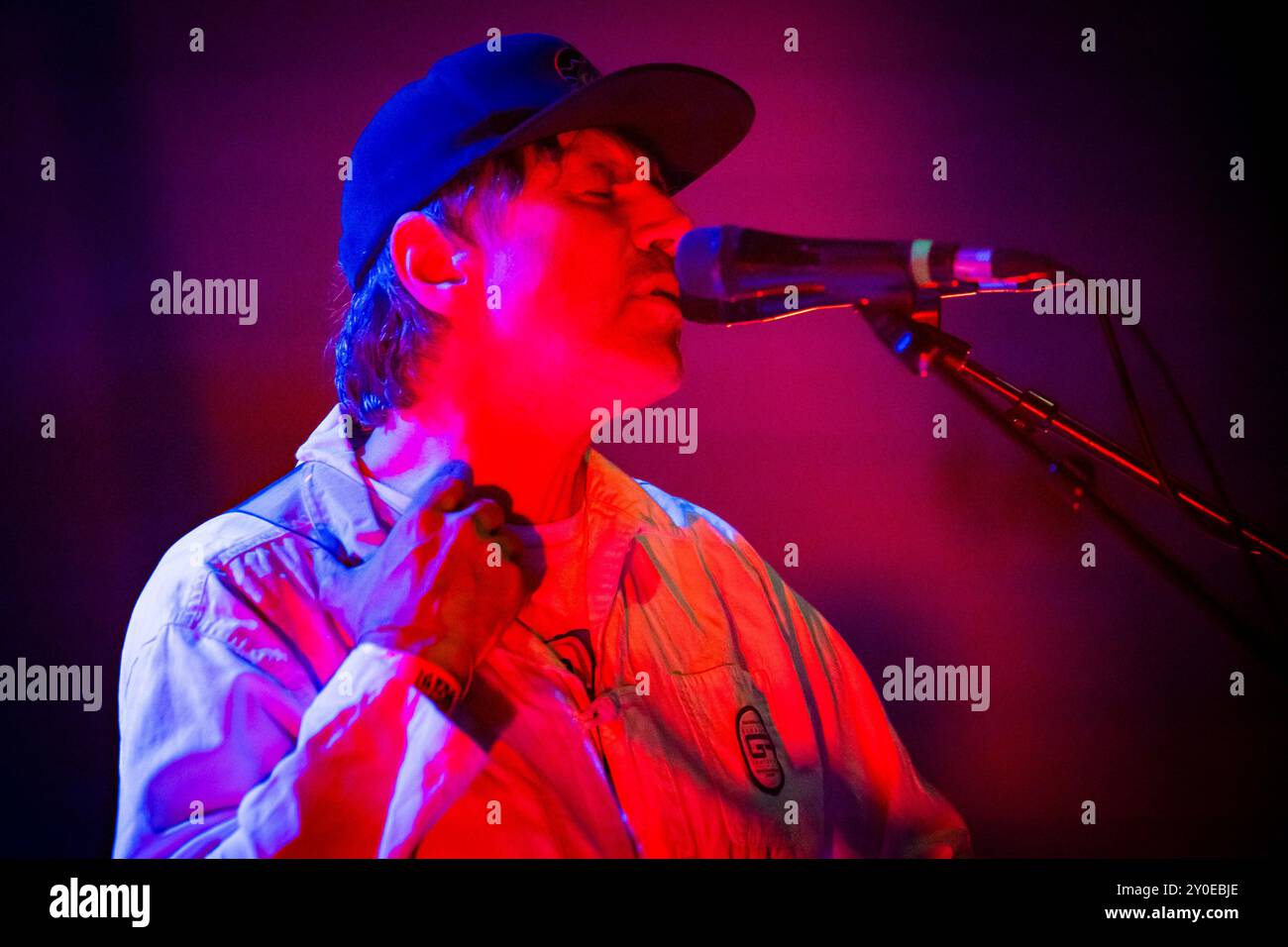 Edinburgh, Scotland. Sun 1 September 2024. Gruff Rhys performing at The ...