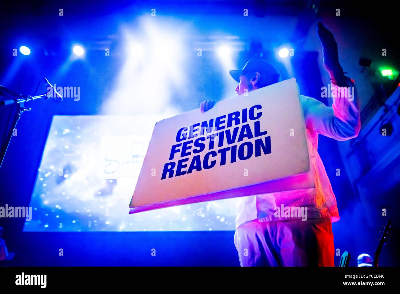 Edinburgh, Scotland. Sun 1 September 2024. Gruff Rhys performing at The ...