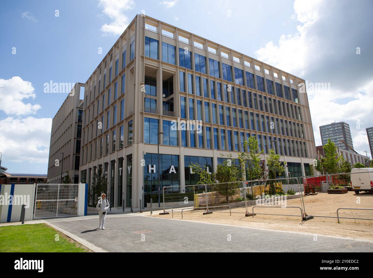 City Hall in Sunderland City centre, where the Riverside area of the ...