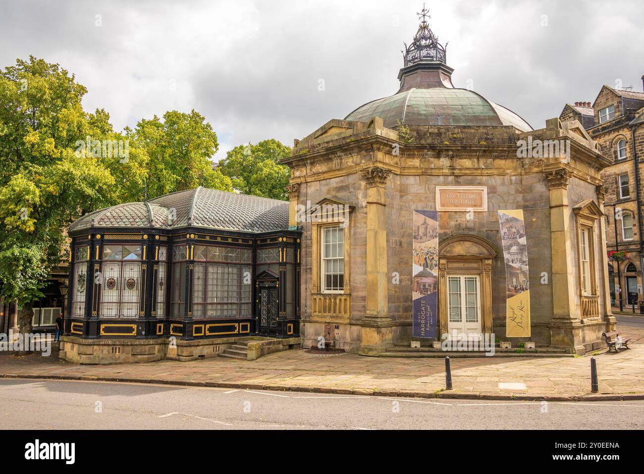 Royal Pump Room building, Harrogate Spa, North Yorkshire, England, UK ...