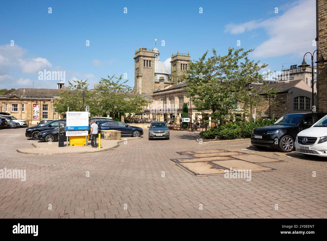 Montpellier Shopping Centre and car park, Harrogate, North Yorkshire ...