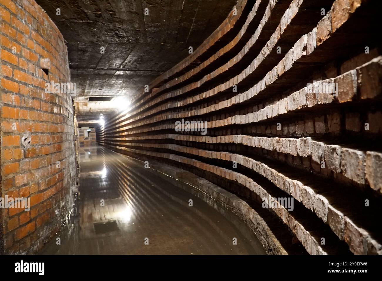 Ludwikowice Klodzkie, Poland - August 10th, 2024 - Underground tunnels ...