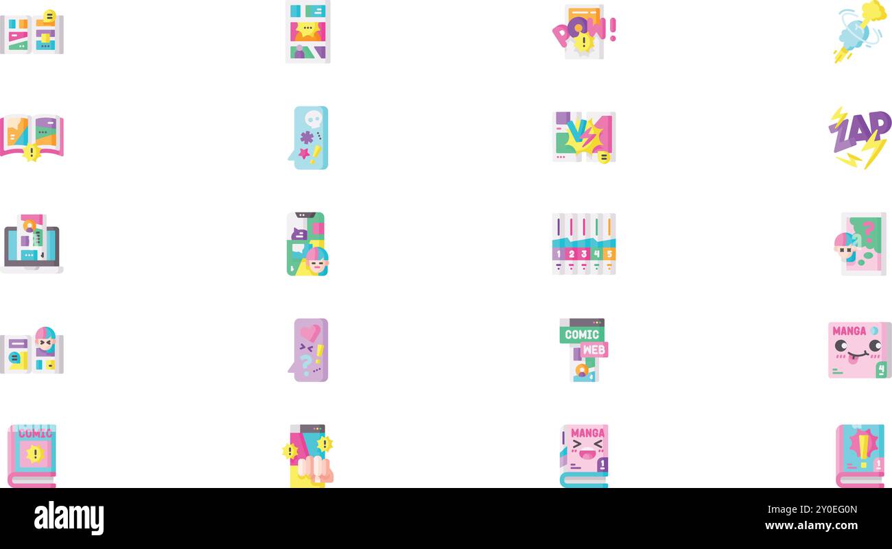 Comic icons High-Quality Vector Icons Collection with Editable Stroke ...