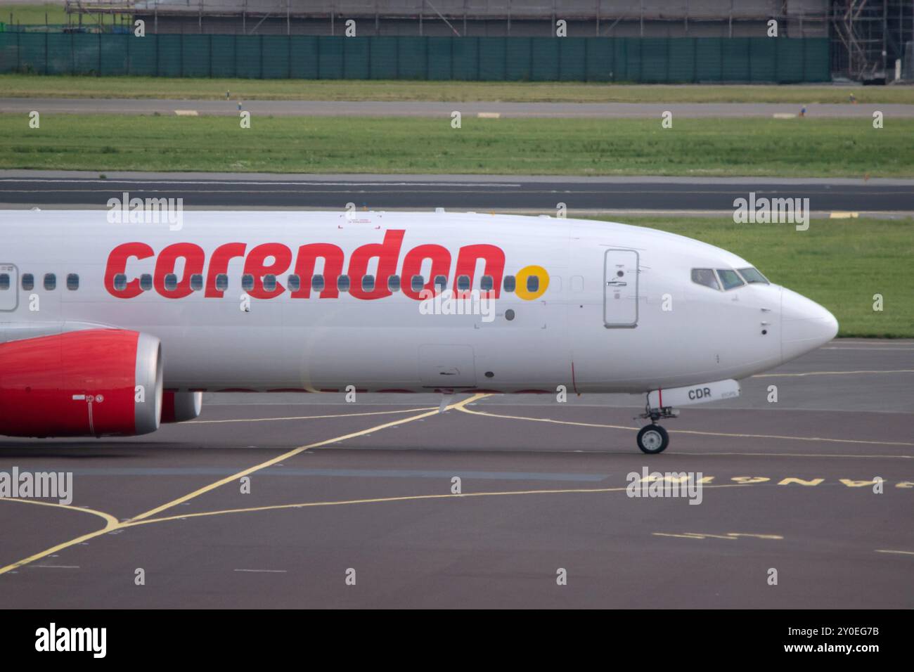 A Corendon Boeing Plane At Schiphol The Netherlands 29-8-2024 Stock ...