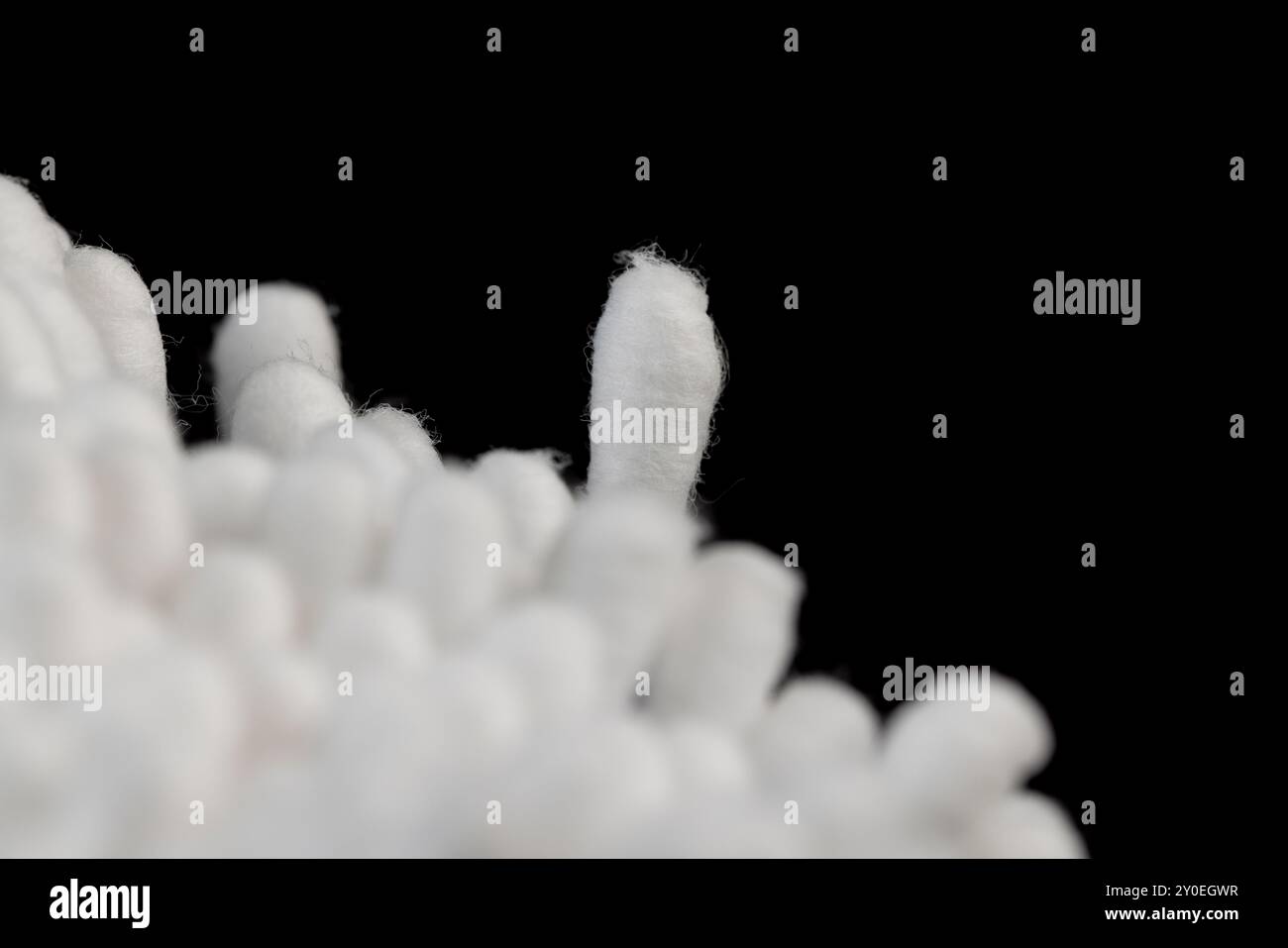 new hygienic cotton swabs using natural cotton, small white cotton on ...