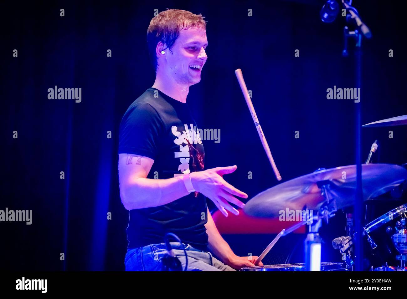 Edinburgh, Scotland. Sun 1 September 2024. The Bug Club performing at ...