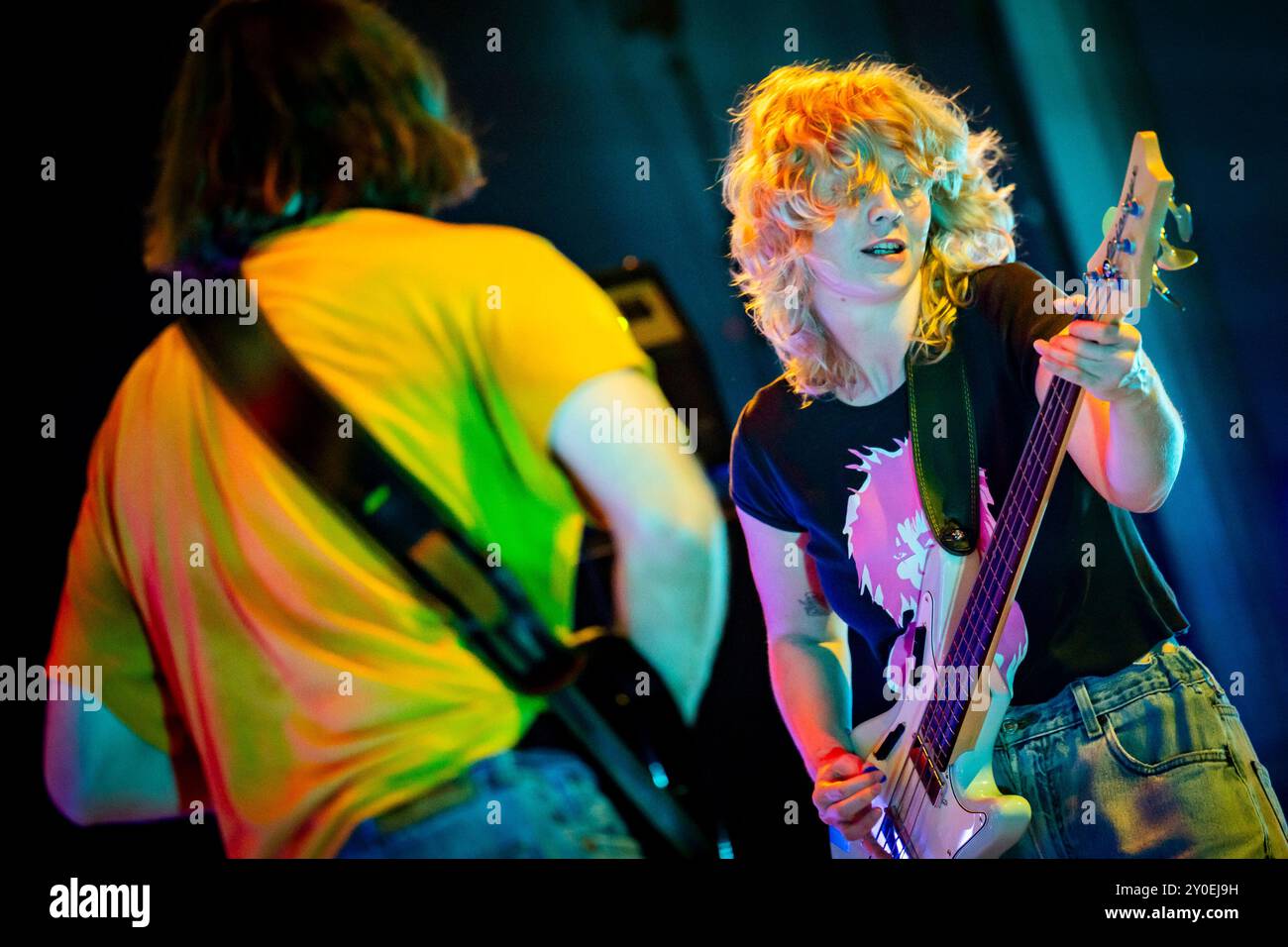 Edinburgh, Scotland. Sun 1 September 2024. The Bug Club performing at ...