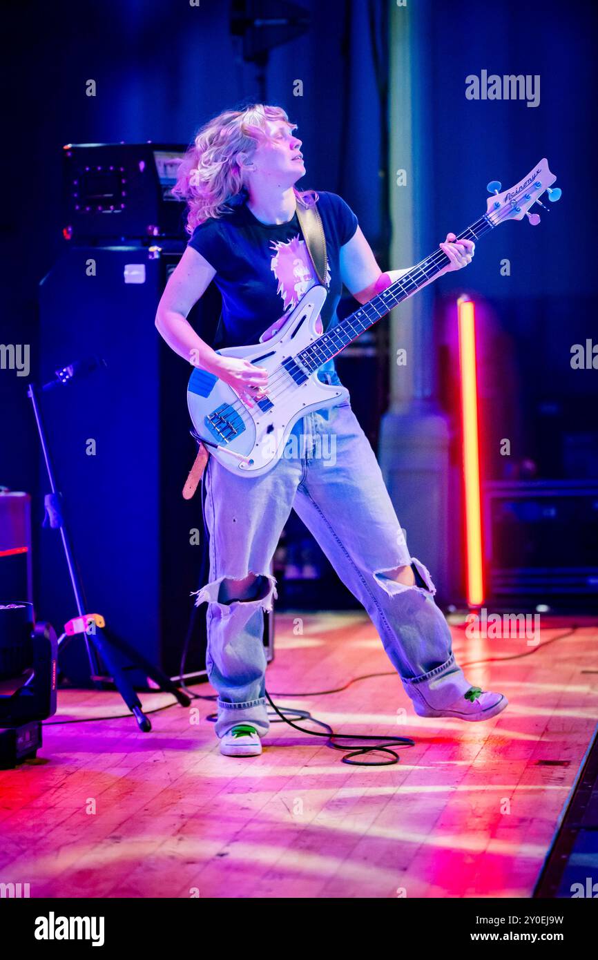 Edinburgh, Scotland. Sun 1 September 2024. The Bug Club performing at ...