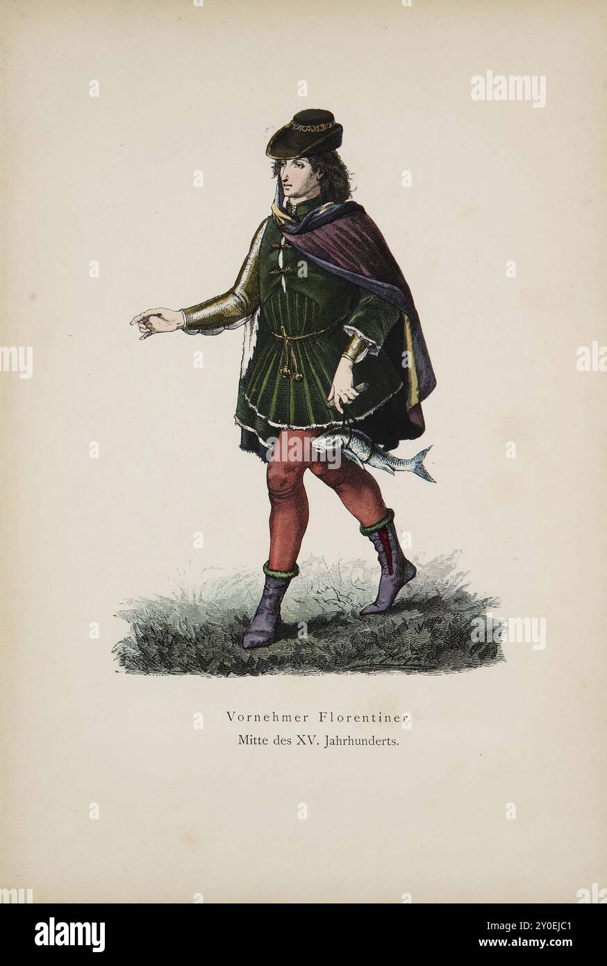 Medieval florentine dress hi-res stock photography and images - Alamy