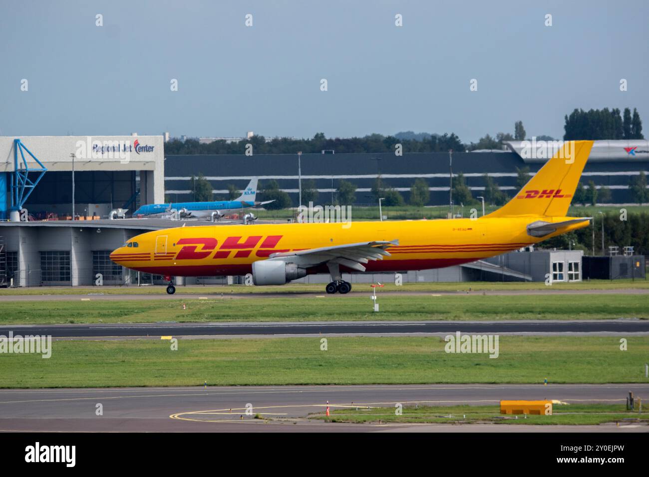 DHL Airplane At Airport The Netherlands 29-8-2024 Stock Photo - Alamy