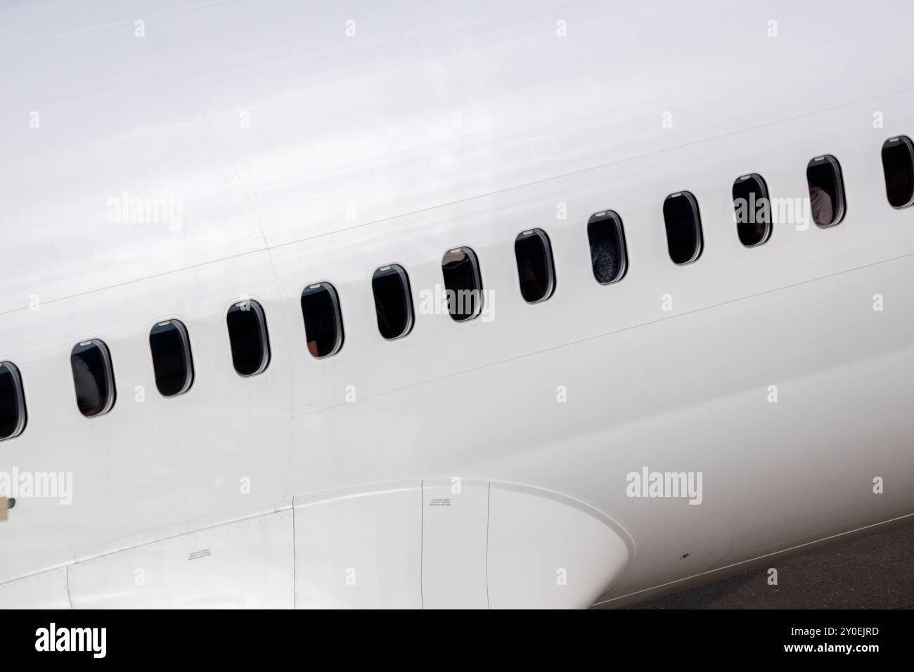 Close up Windows From A Norwegian Airlines At Schiphol The Netherlands ...