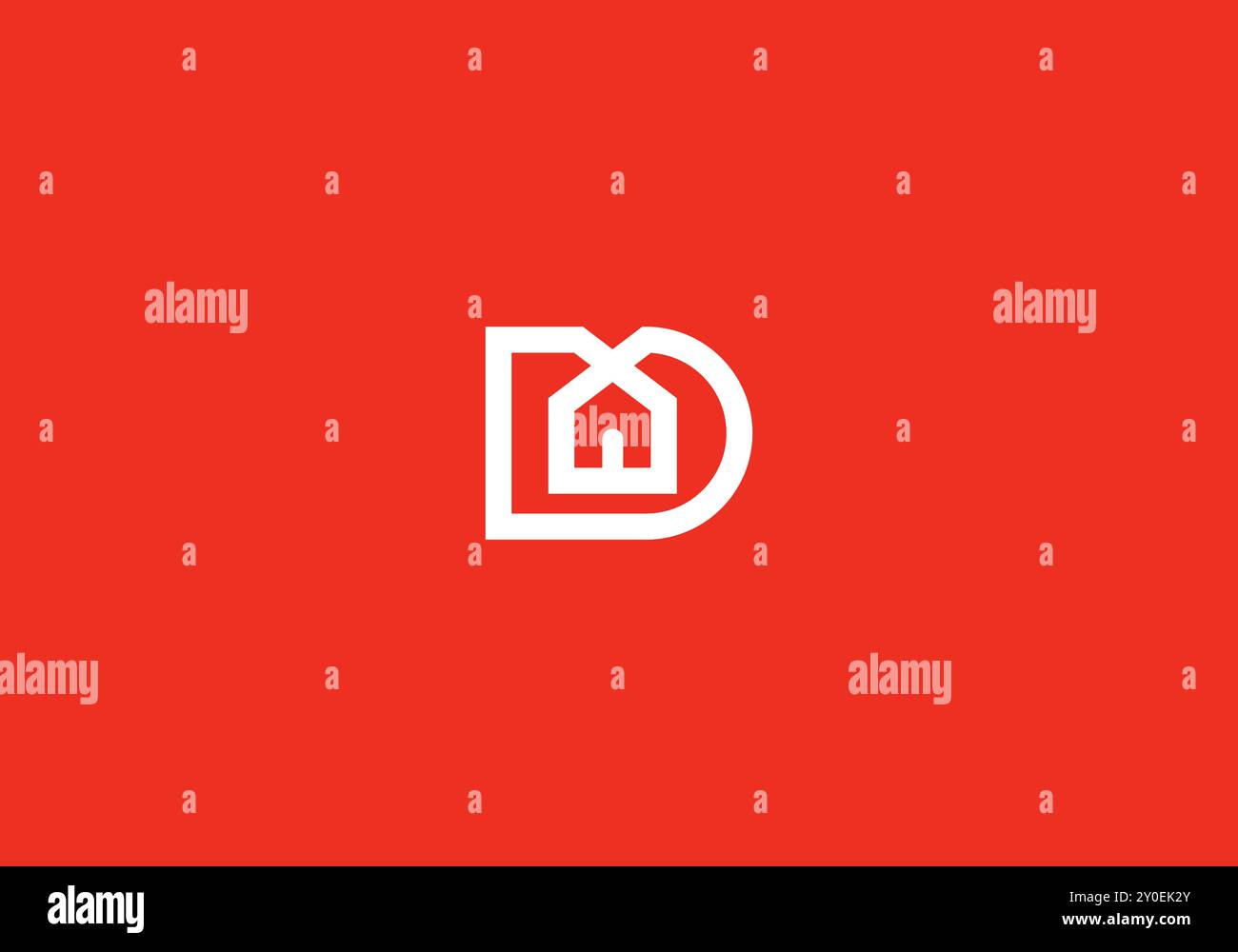 Logo Letter D home or D house logo, real estate logo with letter D ...