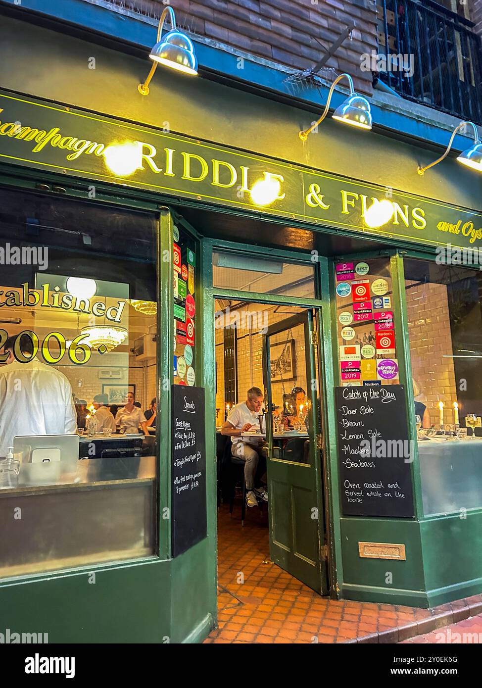 Brighton, Great Britain, Group People, Sharing Meals inside, Local ...