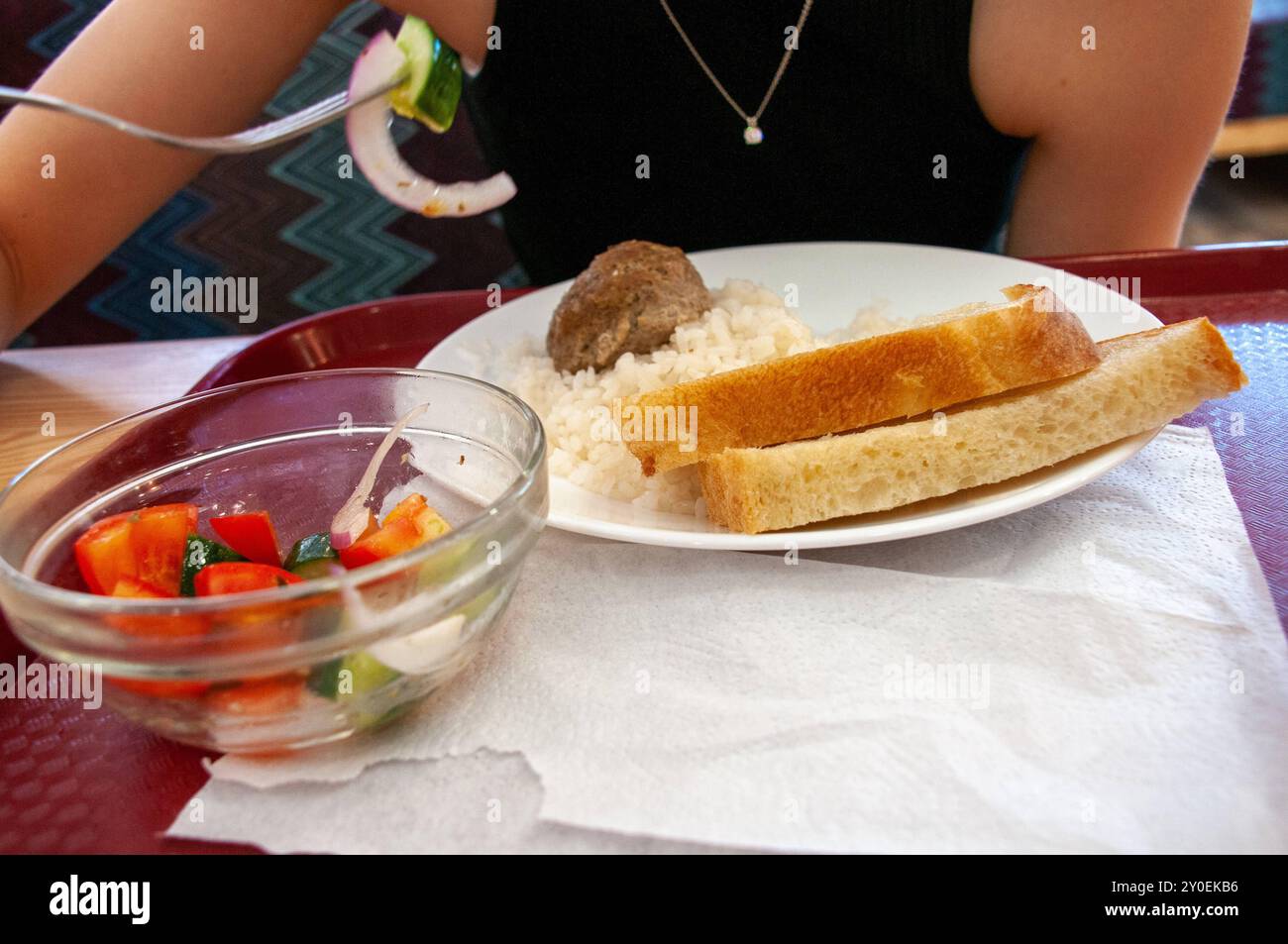 Food Set lunch in the dining room Samara Samara region Russia Copyright ...