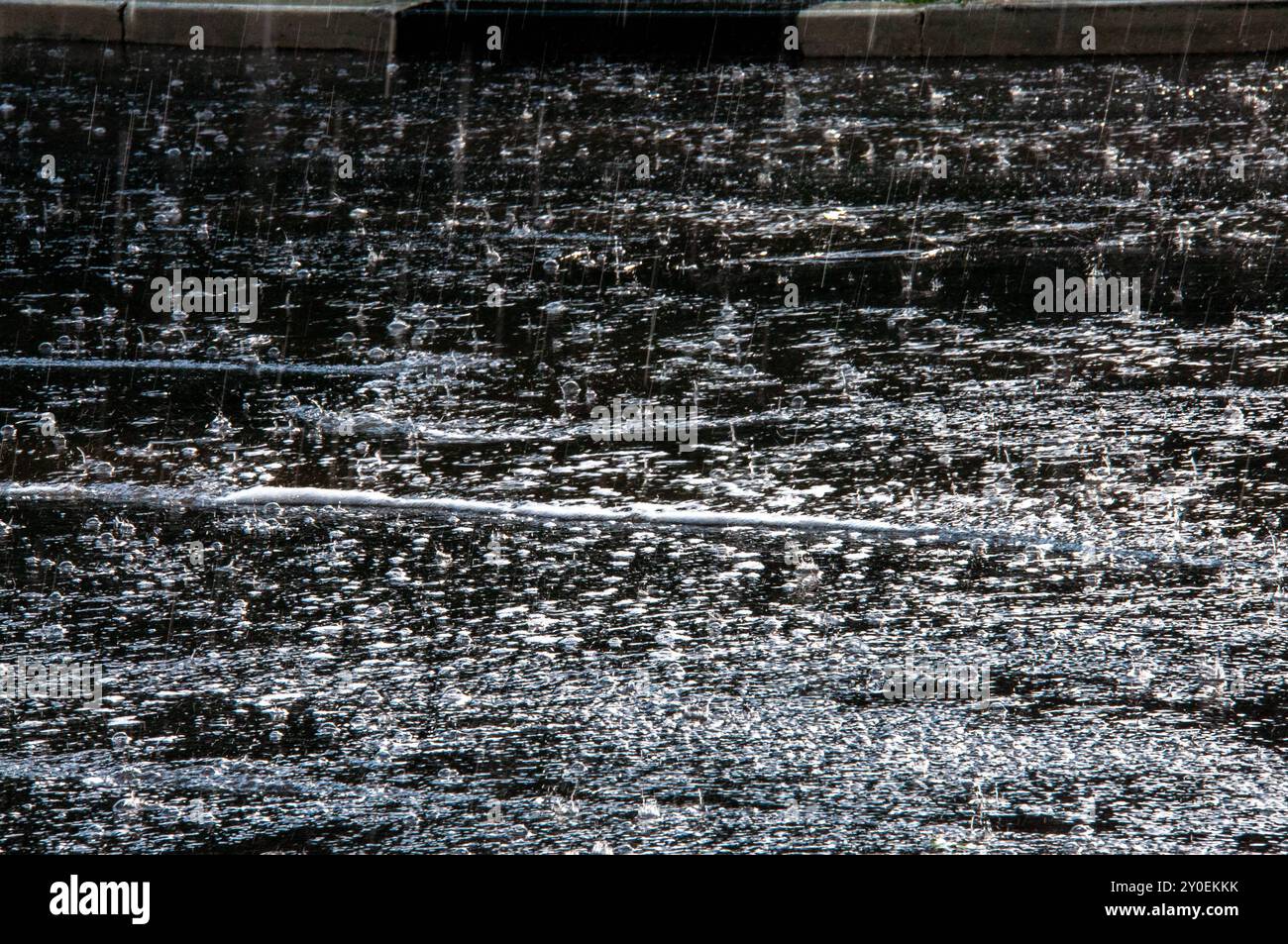 Stormy weather in Samara, Russia The consequences of heavy rain and ...