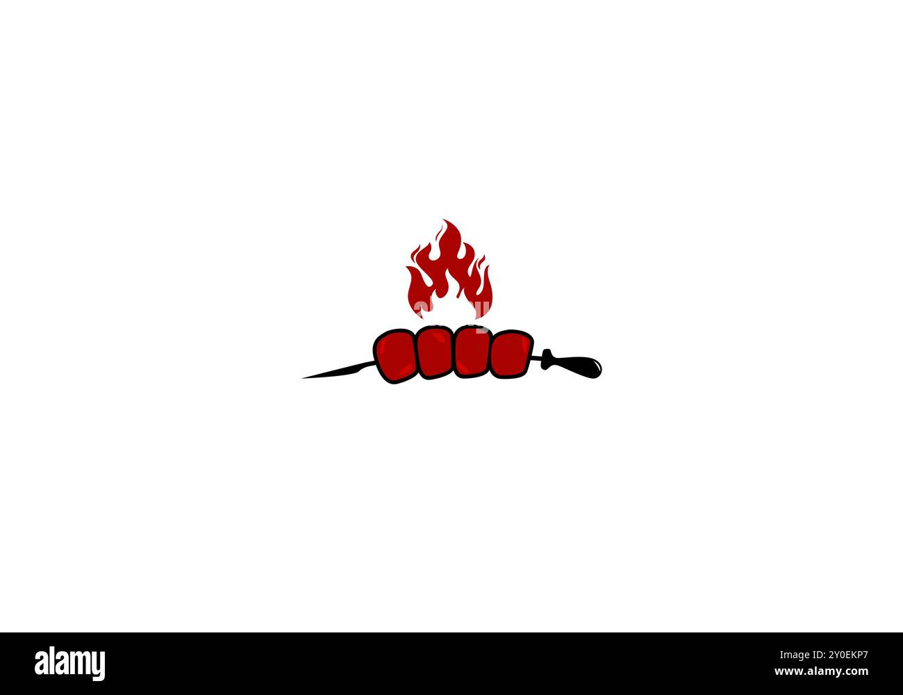 Logo grilled ribs, restaurant, food, beef, ribs logo design, colorful ...