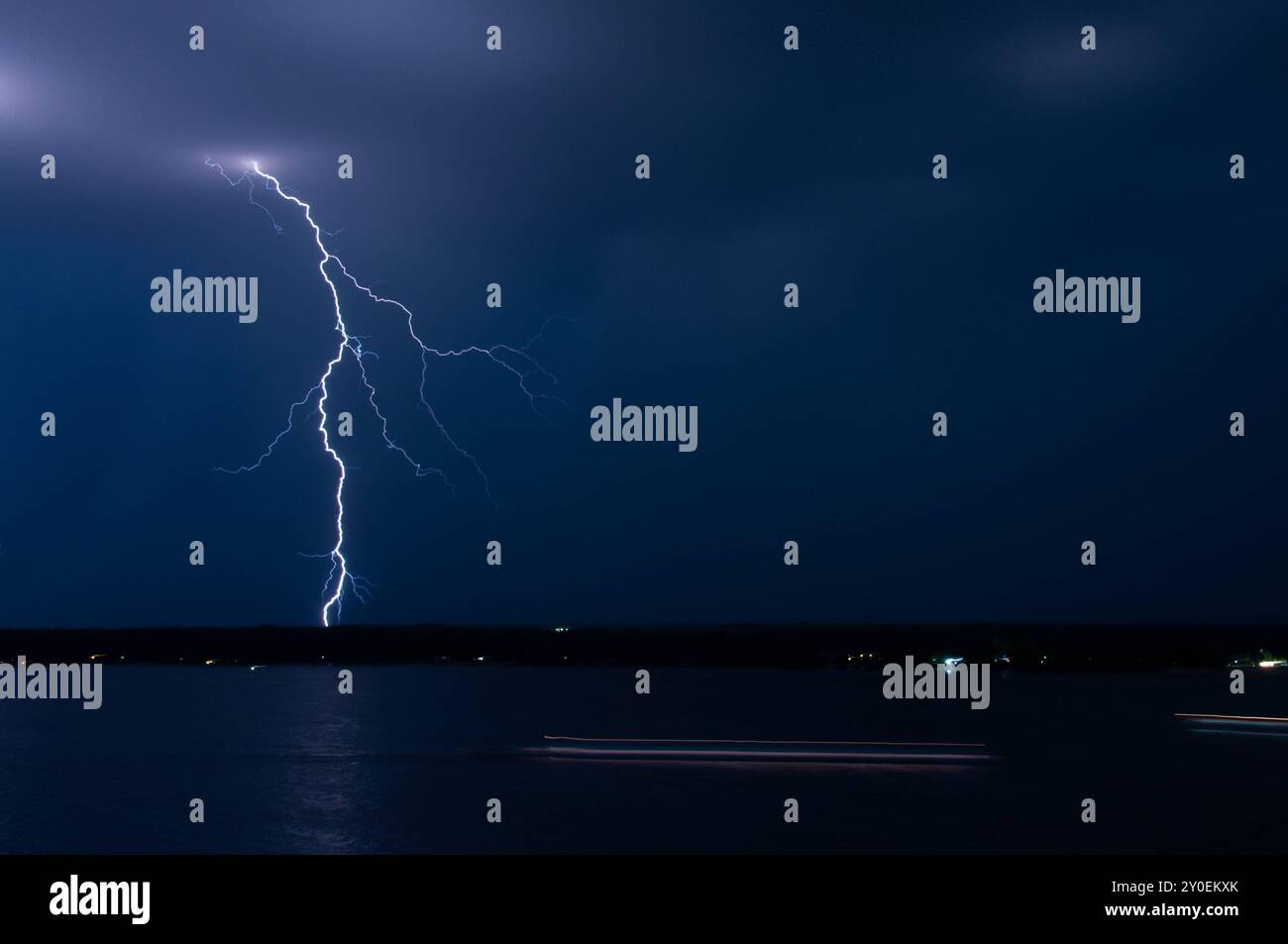 Weather in Samara Lightning over the Volga River Samara Samara region ...