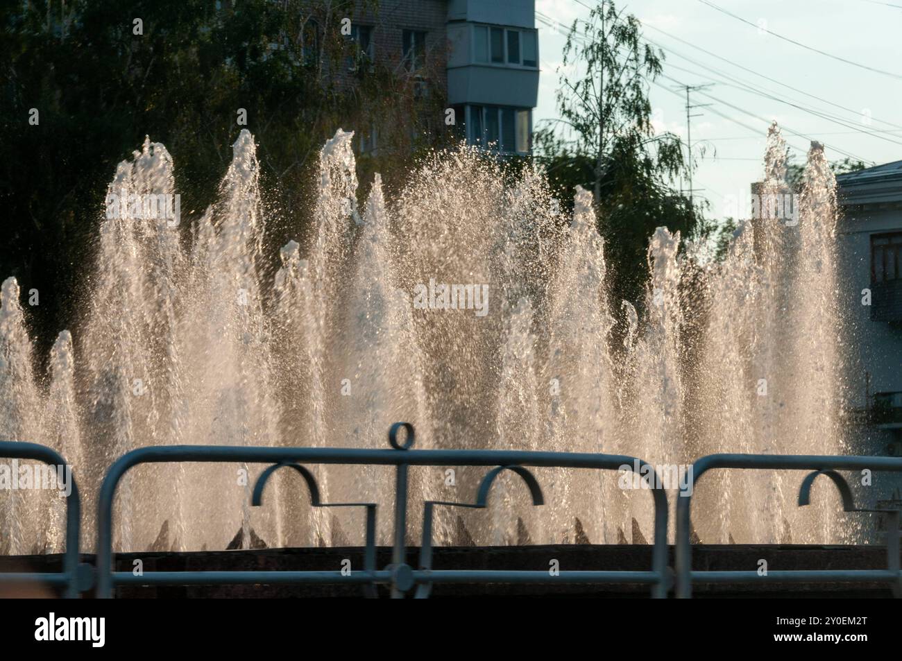 Views of the city of Samara, Russia Fountain in Samara Samara Samara ...