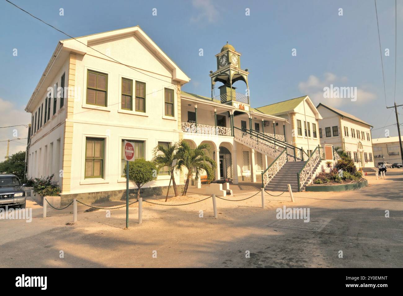 Belize city supreme court building hi-res stock photography and images ...