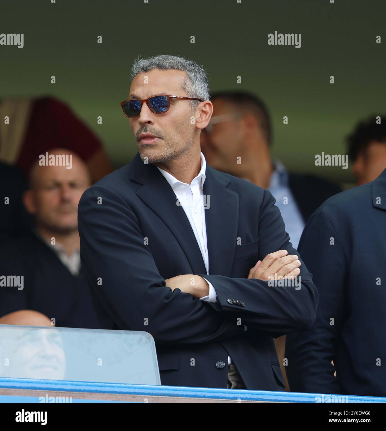 Khaldoon Al Mubarak chairman of Manchester City. - Chelsea v Manchester ...