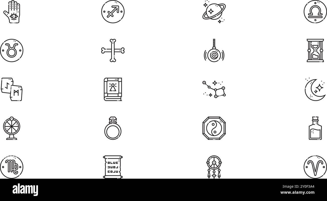 Fortune teller icons High-Quality Vector Icons Collection with Editable ...
