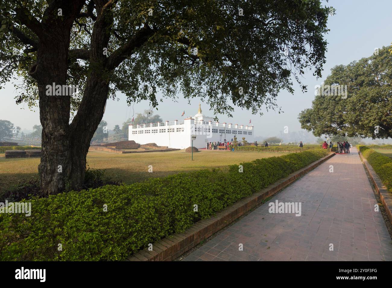 Maya Devi temple, Lumbini, Nepal Stock Photo - Alamy