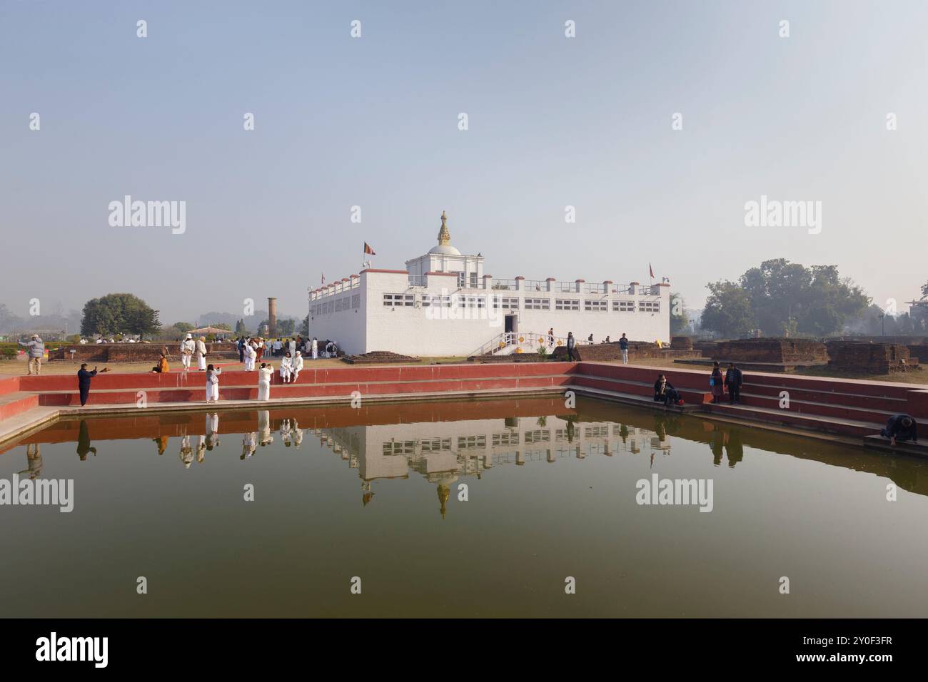 Maya Devi temple, Lumbini, Nepal Stock Photo - Alamy
