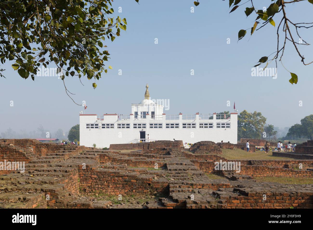 Maya Devi temple, Lumbini, Nepal Stock Photo - Alamy